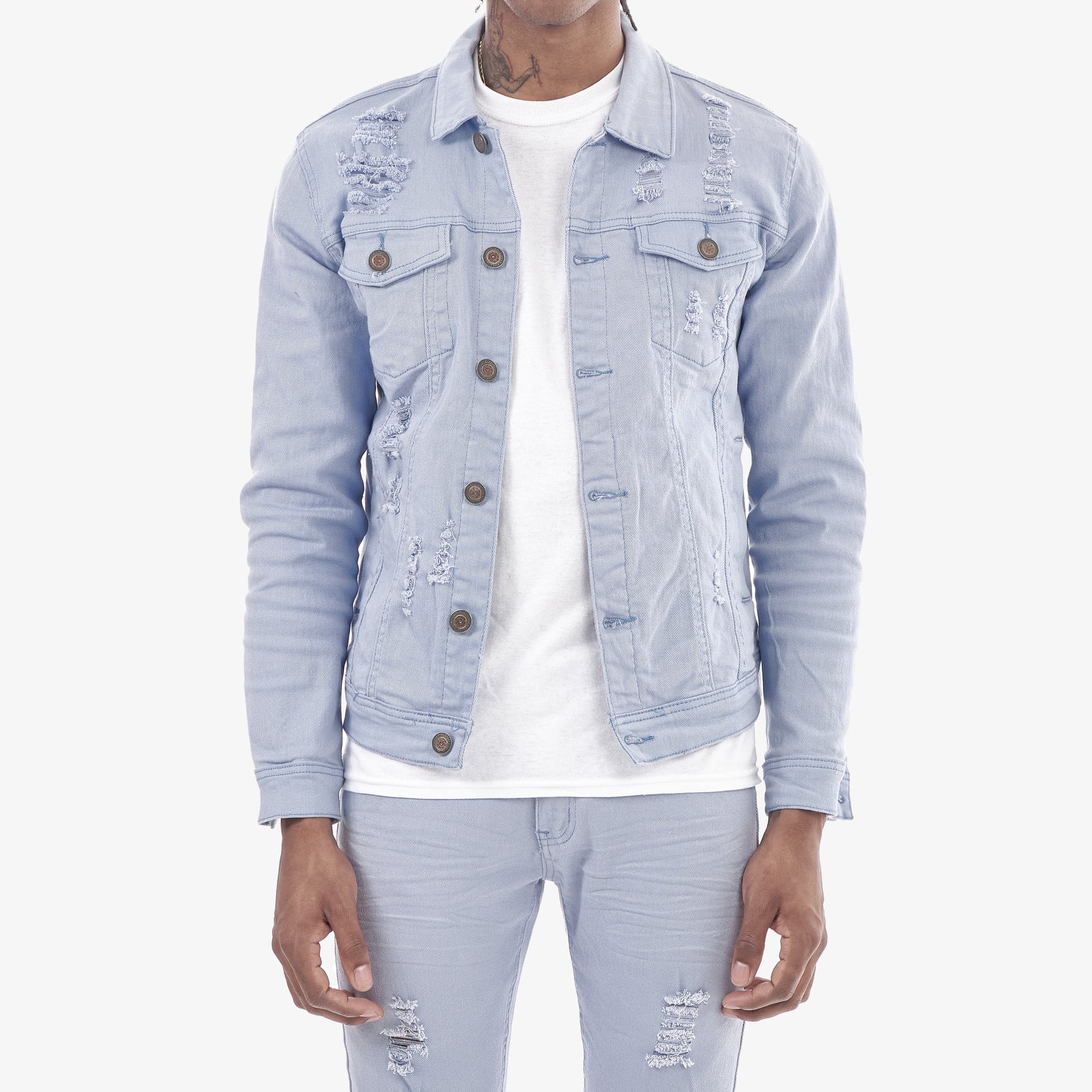 LIGHT BLUE DENIM JACKET