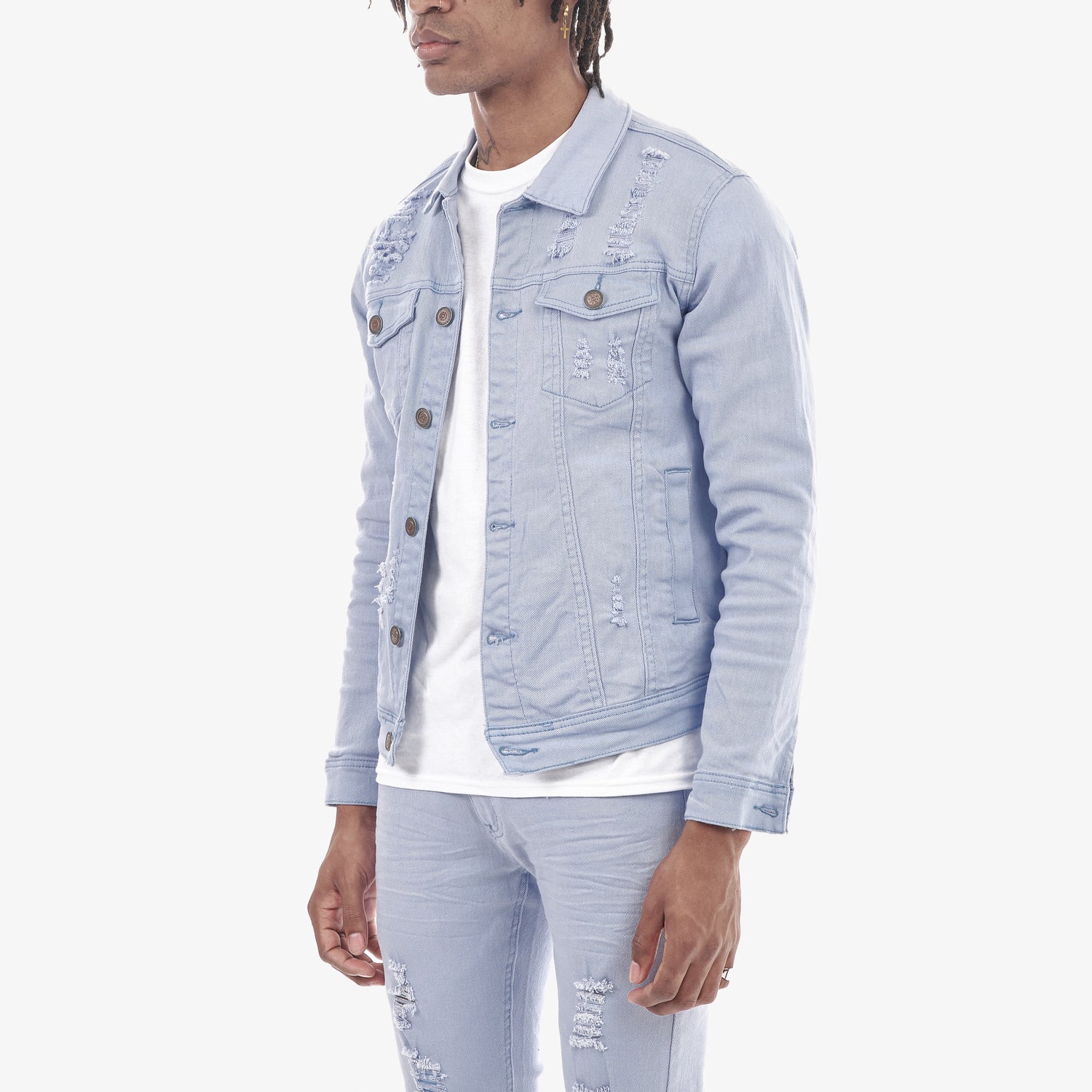 LIGHT BLUE DENIM JACKET